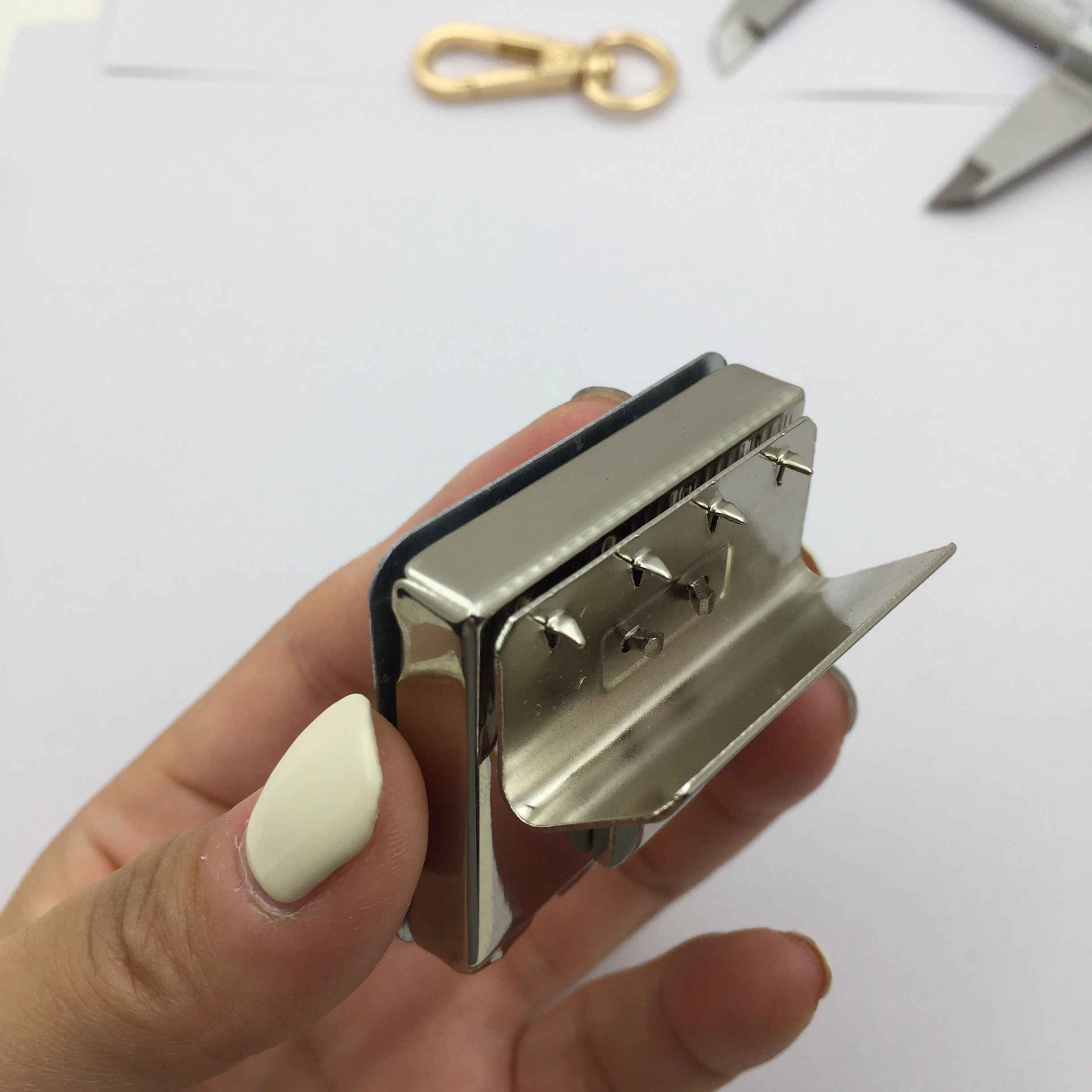 Metal Password Lock Diy Closure Lock for Shoulder Bag Hardware ...