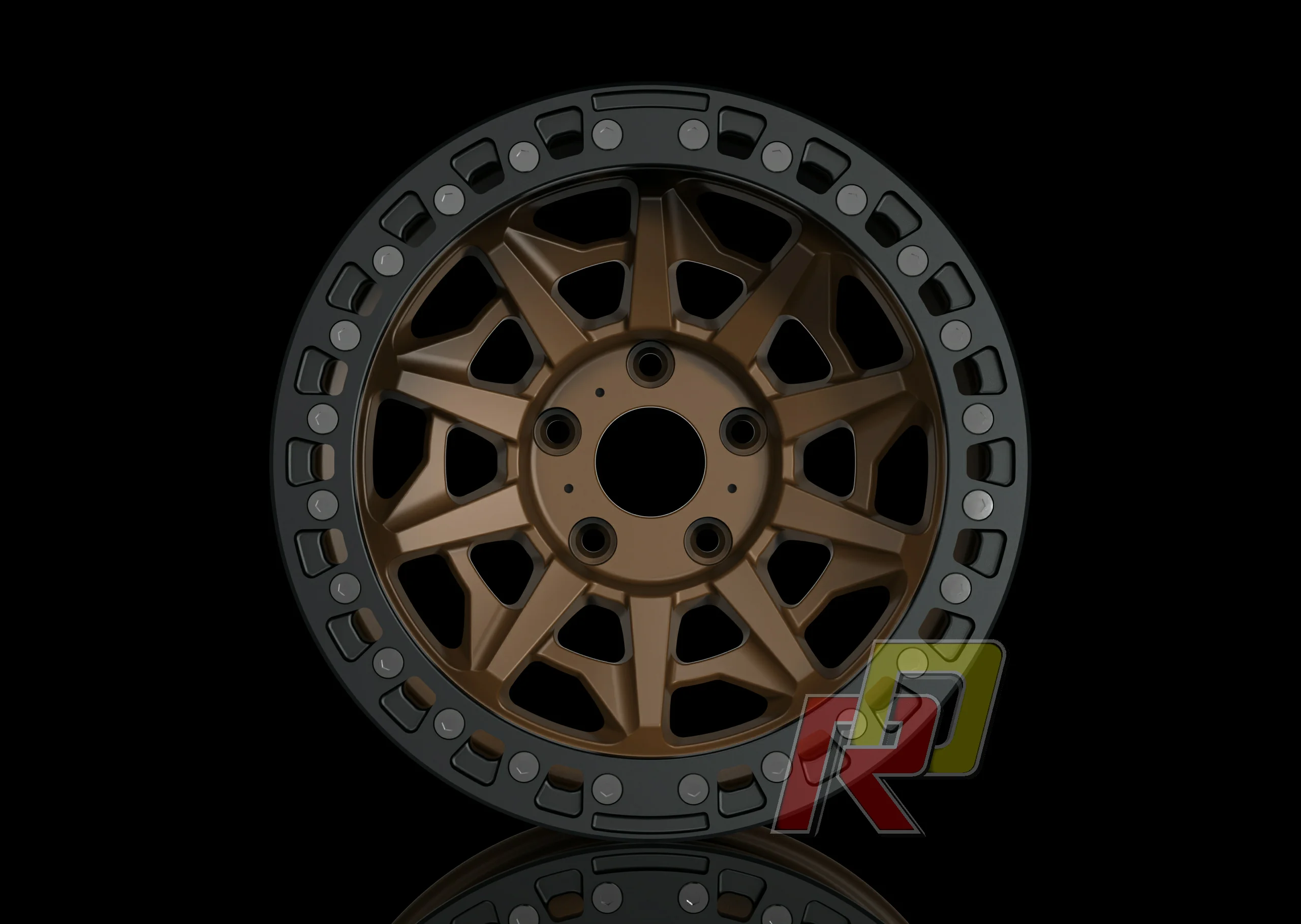 Custom Alloy Beadlock Forged Wheels OFF-Road Rims 16-17-18-20 Inch Fit ...