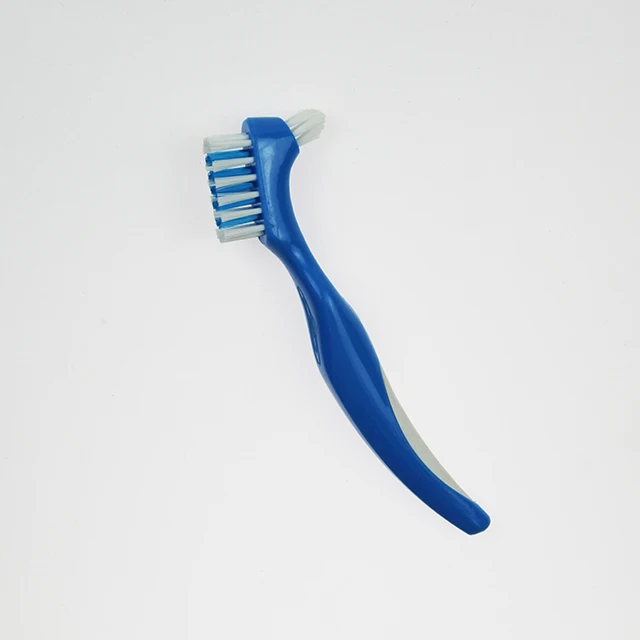 Oem Approval Blue Clor Denture Toothbrush Opp Bag Blister Card Packing ...