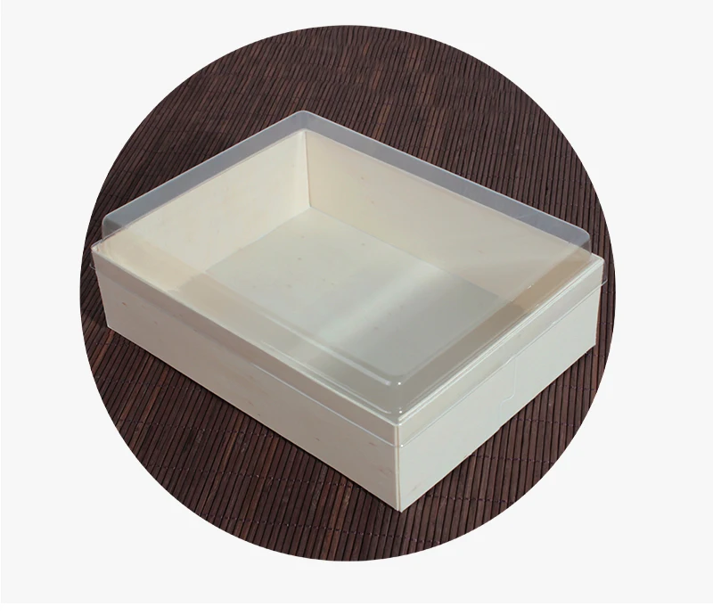 Biodegradable Wooden Food Containers - Perfect for Sushi & Pastry