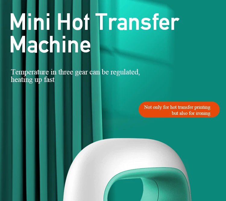 Mini Iron Handheld Type Logo Printing Machine T Shirt Heat Transfer ...