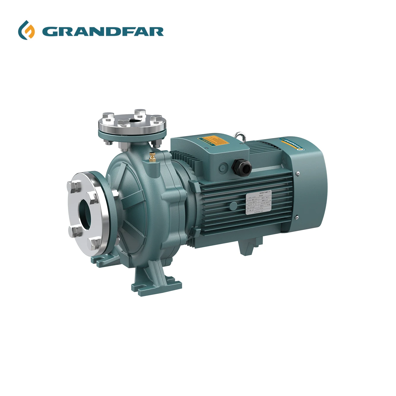 GRANDFAR GF Series Centrifugal Pump Stainless Steel 3 Phase Horizontal Type Industrial ...