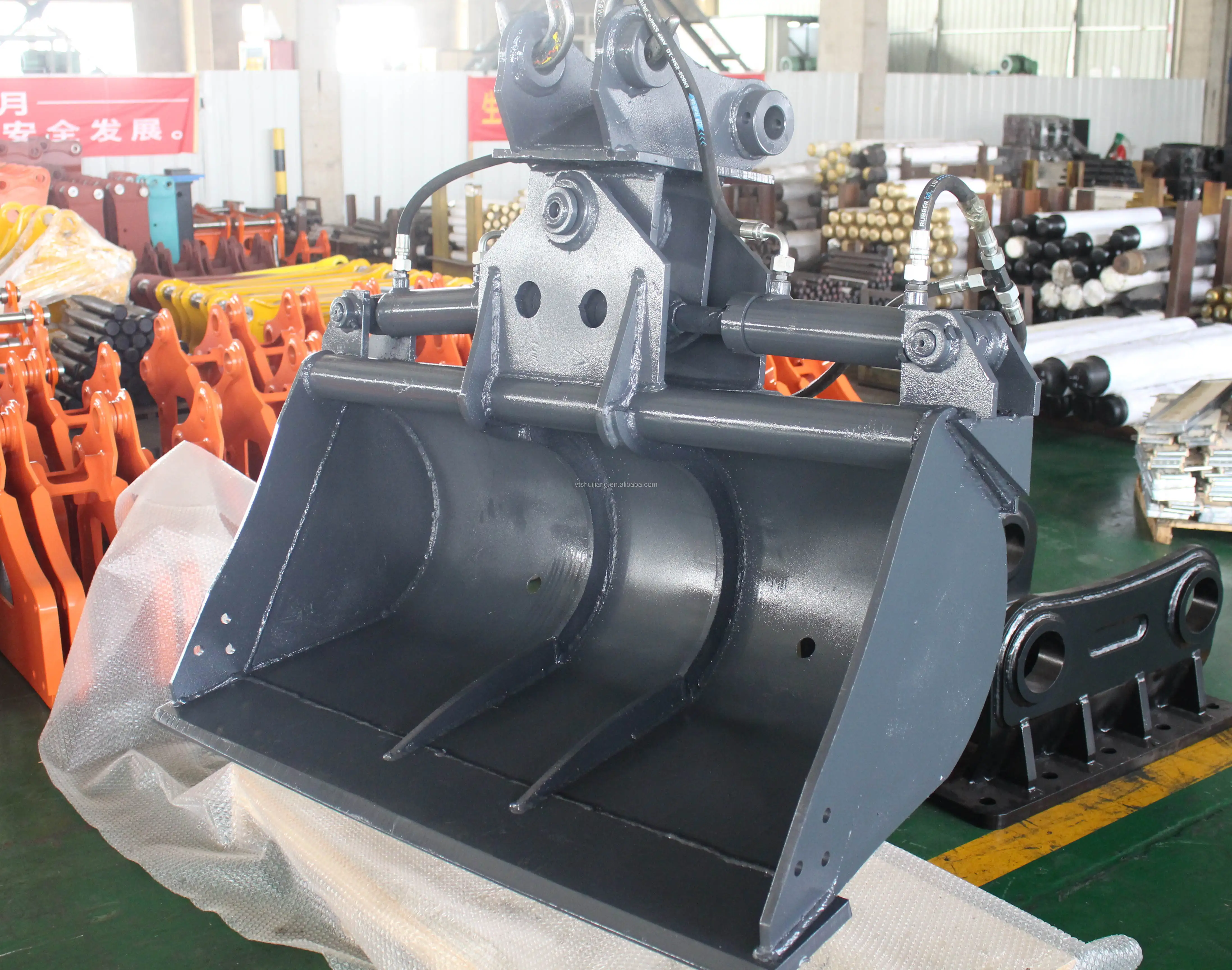 Excavator Bucket Trench Digging Trapezoidal Bucket Grid Funnel - Buy ...