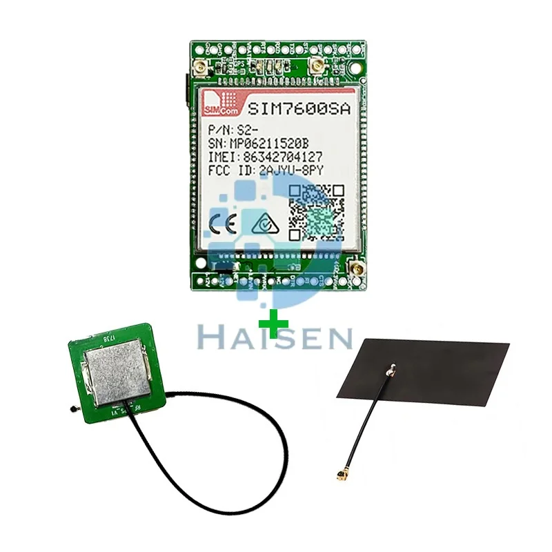 Haisen Simcom Sim7600sa Core Board Sim7600 Sim7600sa Lte 4g Cat1 Voice Gnss Development Board
