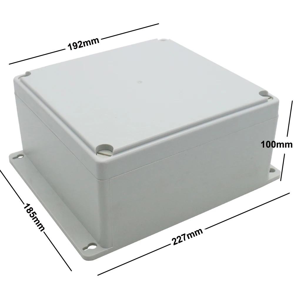 192x185x100mm Abs Ip65 Rating Hard Plastic Waterproof Distribution ...