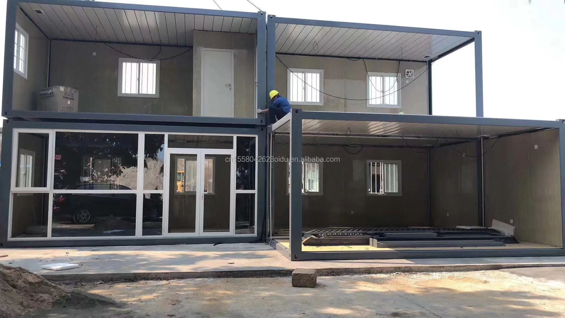 20ft Knock Down Sandwich Panel Portable Prefab Luxury Living ...