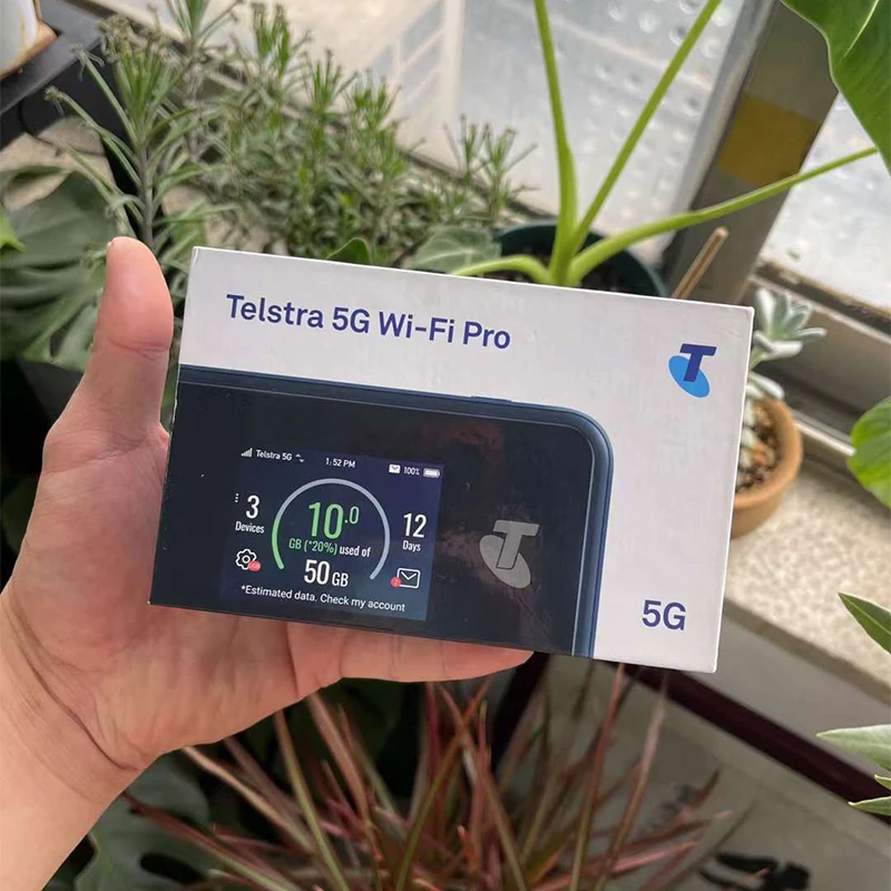 Unlocked Telstra 5g Wi-fi 6 Pro Zte Mu500 5g Mobile Router Sdx55 N5/n7 ...
