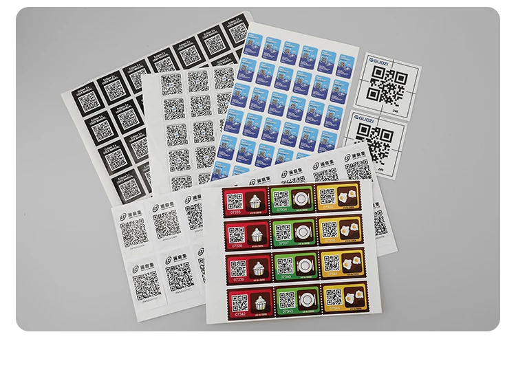 Variety QR Code Label Books Packaging Stickers| Alibaba.com
