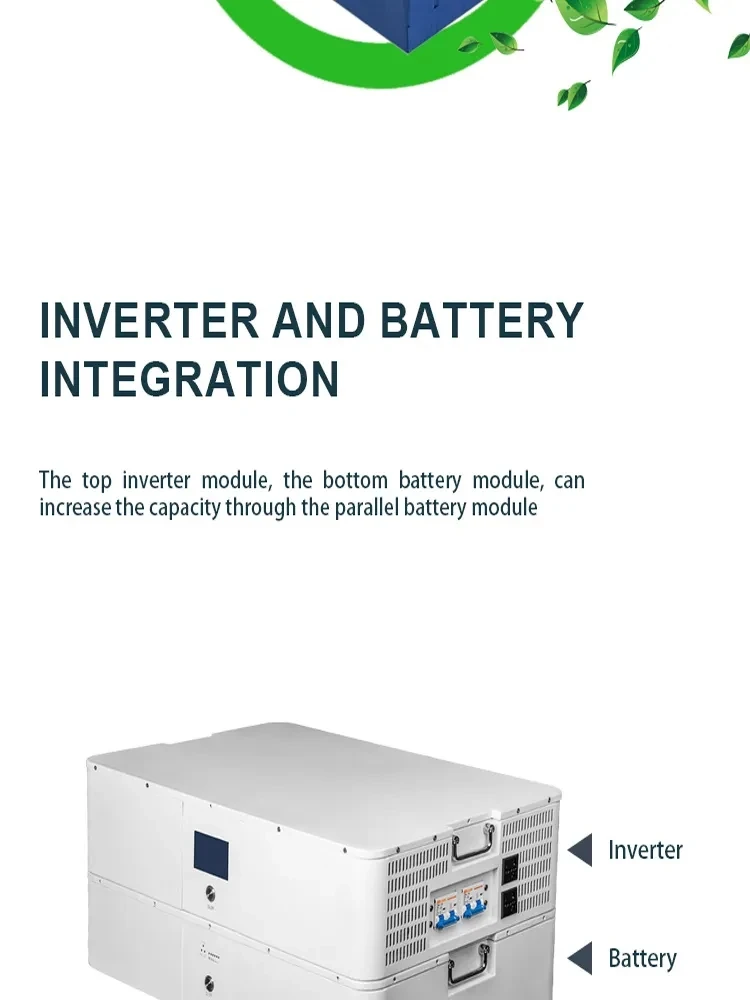 OEM Off Grid 5KW 8KW 48V 100AH 160AH 200AH 5KWH 8KWH 10KWH All in One ...