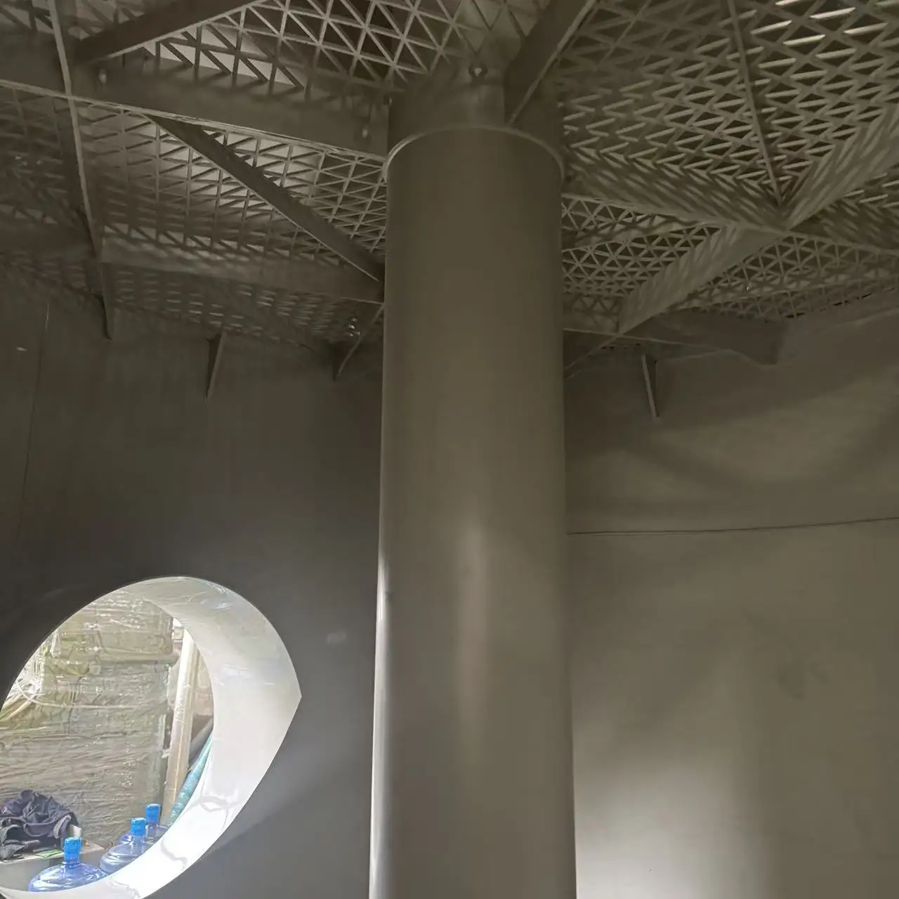 Alkaline Gas Treatment Tower Wet Scrubber Dust Collector Exhaust System ...
