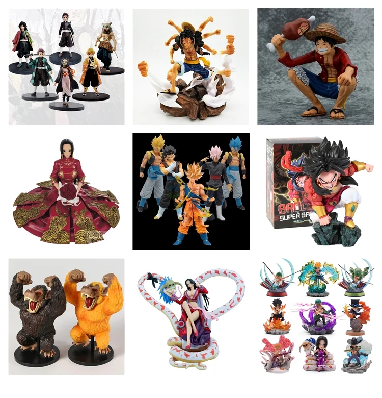 17cm Anime One Pieced Gk Nika Luffy Series Gear 5 Luffy Nika Sun God ...
