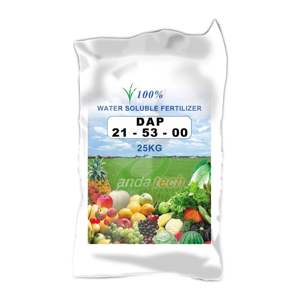 Tech Grade White Crystal Agrochemical Dap Di-ammonium Phosphate 99%min ...