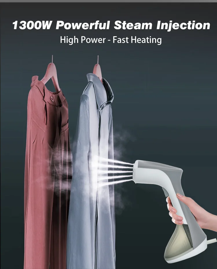 Hd 2024 New Design Clothes Steamer Equipped With 1300w Strong Steamer ...