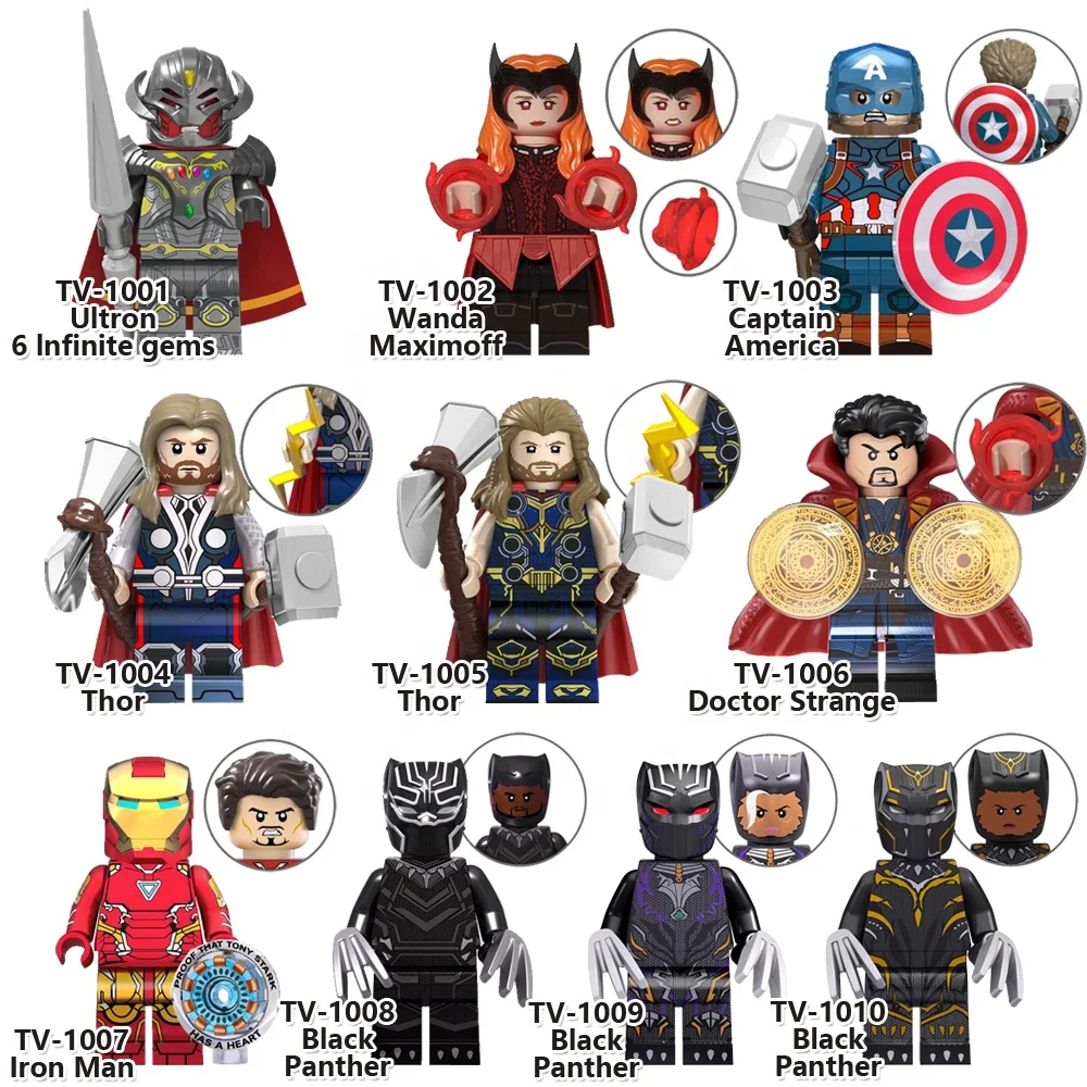 Venom&carnage Plastic Movie Super Heroes Riot Thanos Mini Action Figure ...