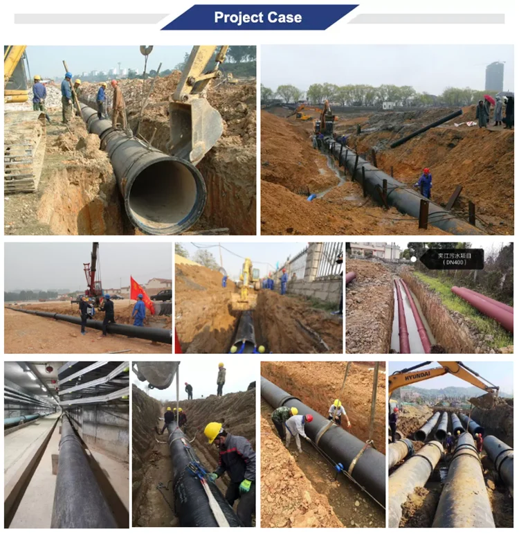 Ductile Cast Iron Pipe DN80-DN1000 for Water Supply - Durable and Anti ...