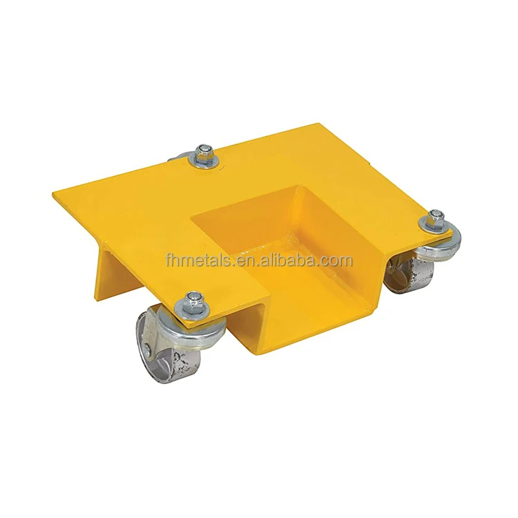 Heavy Duty Pallet Rack Lifting Dollies - 1000lbs Capacity, 14"L x 10"W ...