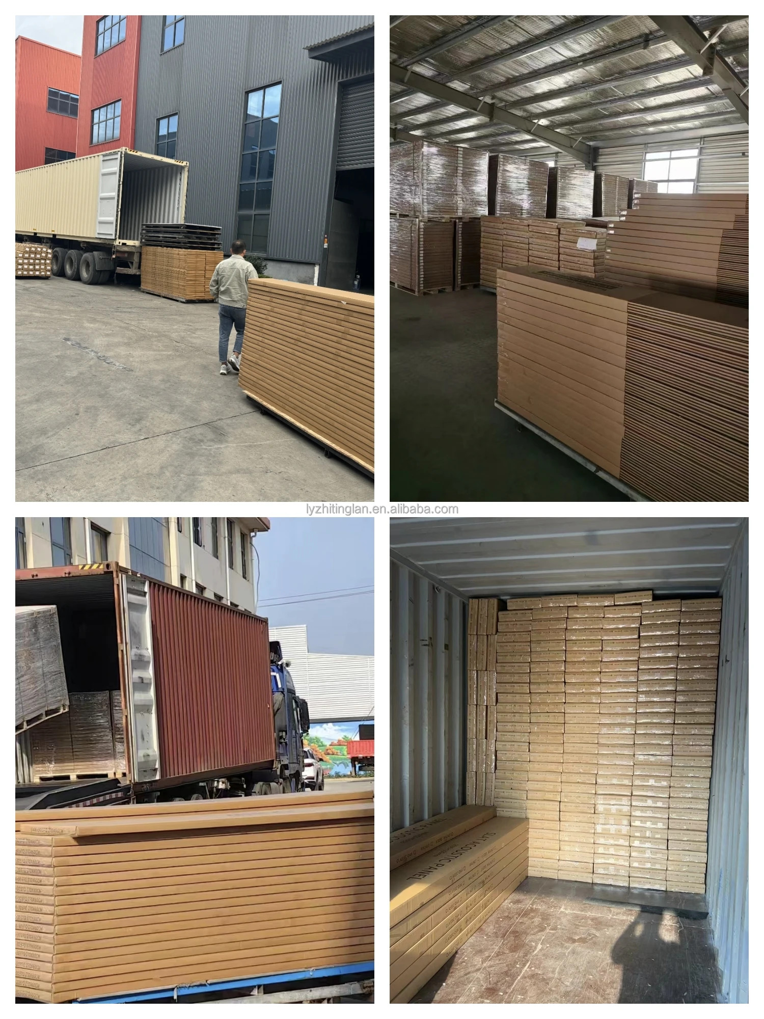 Natural Wood Veneer Acoustic Panels - Sound Proof Design