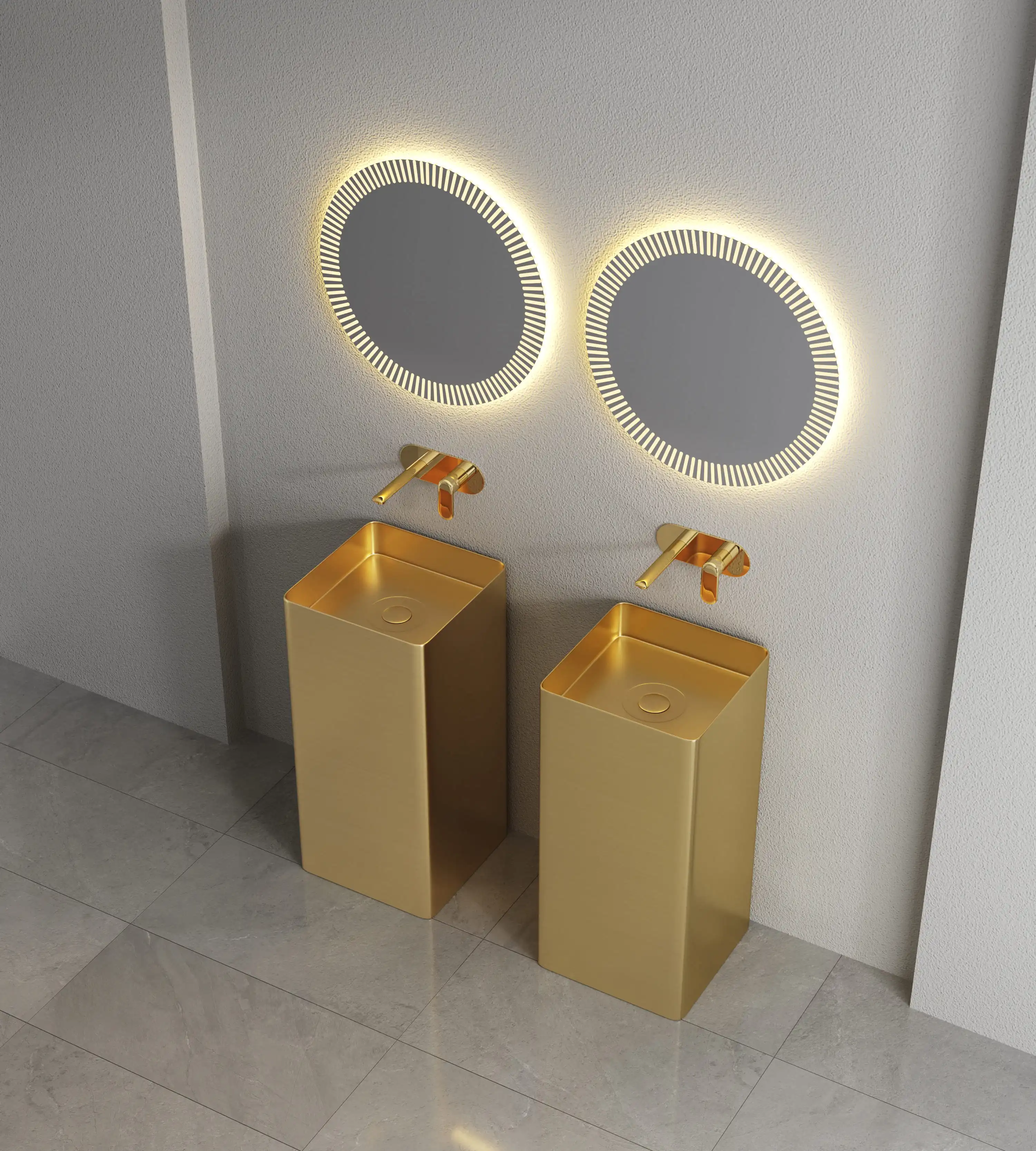 Dining Stone Pedestal Freestanding Sink Free Standing Hand Wash Basin ...