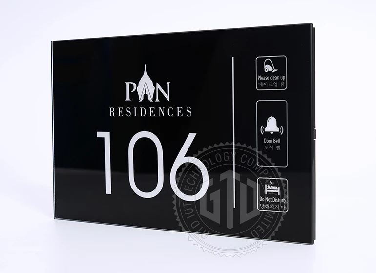 Smart Hotel LED Room Number Displays - Durable & Customizable