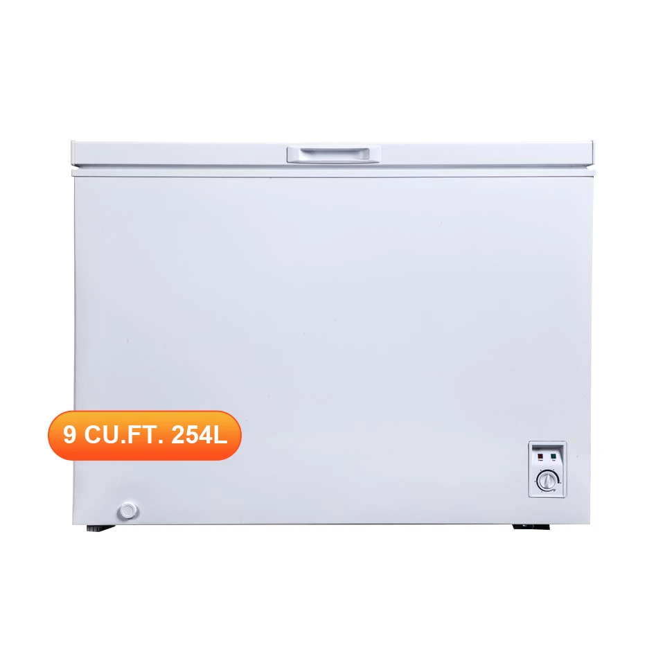 254L Chest Freezer with Sliding Glass Door| Alibaba.com