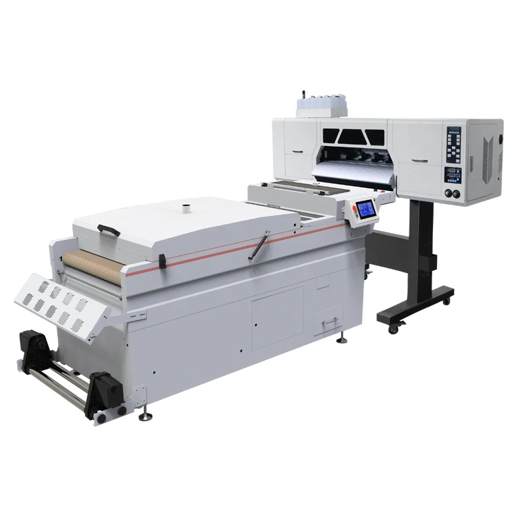 A1 60cm Dtf Printer Printing Machine Transfer Xp600 With Powder Shaking Machine Dtf Printer For ...