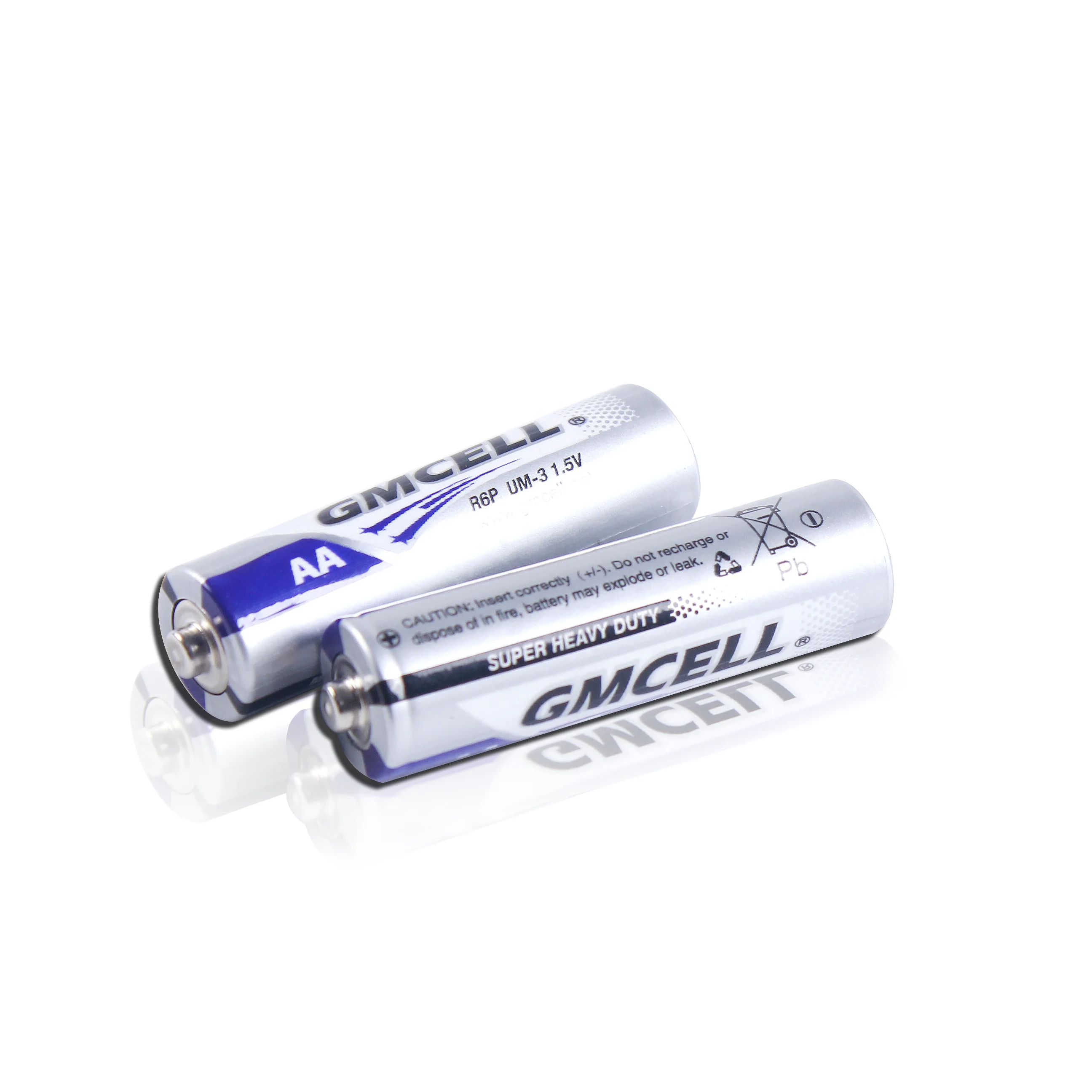 GMCELL Carbon Primary & Dry Batteries 1.5V AA R6 Zinc-carbon