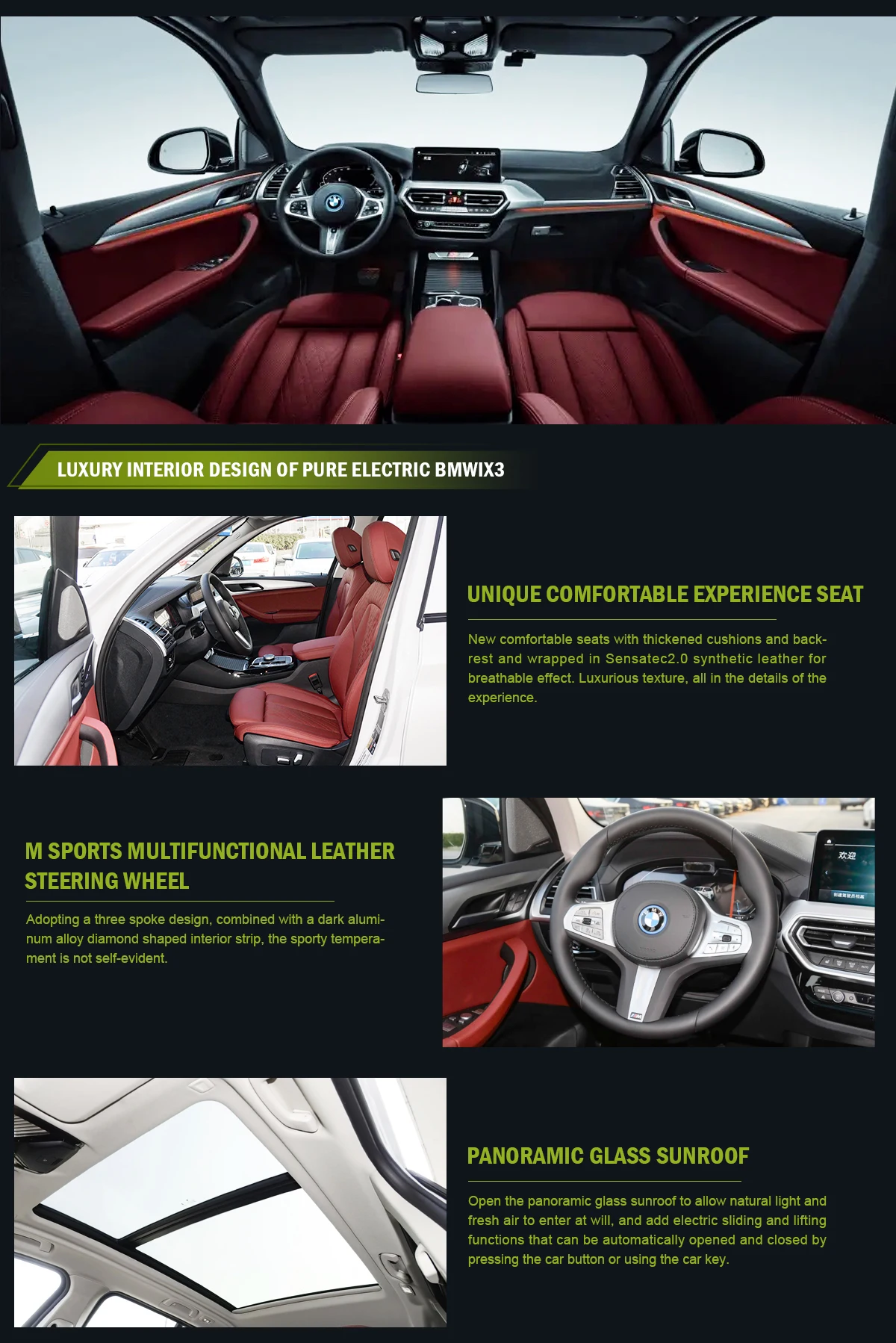 2024 BMW IX3 Electric Car - 535km SUV with Fast Charging