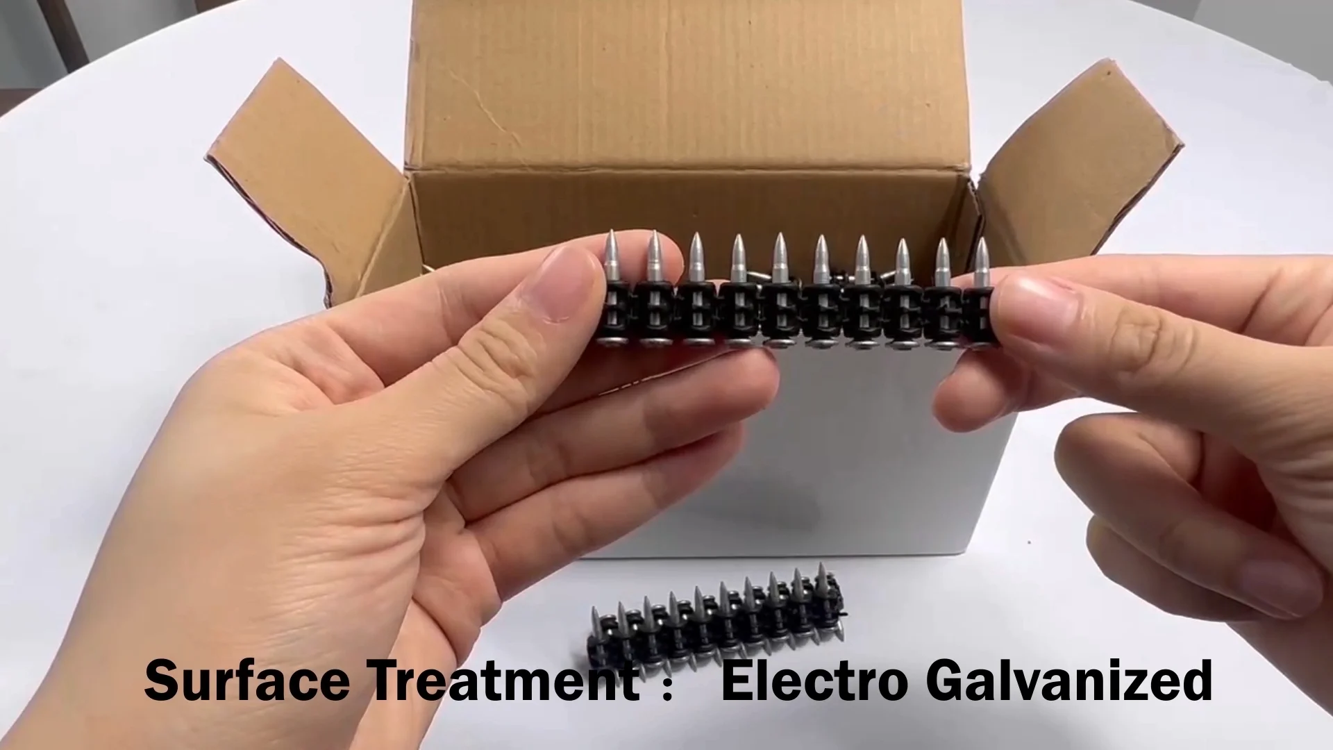 Bx3 Concrete Nail For Gun Flat Head Style With Smooth Shank Type - Buy ...