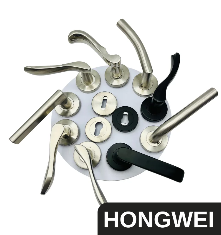 Modern HONGWEI 85 Panel Handle Stainless Steel Narrow Body 30mm Wide ...