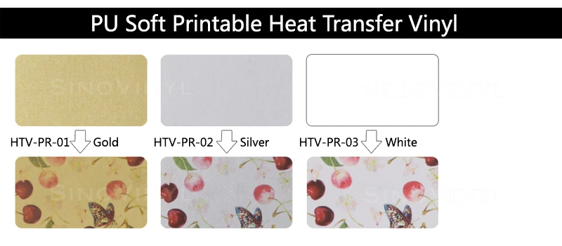 SINOVINYL HTV Heat Transfer Vinyl - Multiple Colors for T-shirts