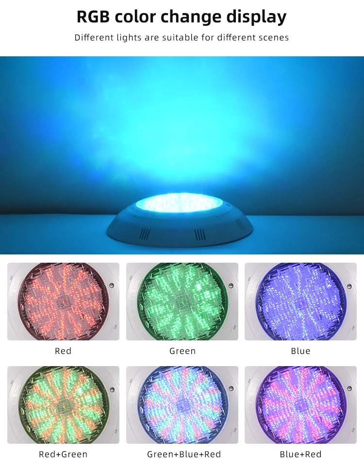 Ip68 Waterproof RGB Wifi Remote Control Swim Pool Lmap