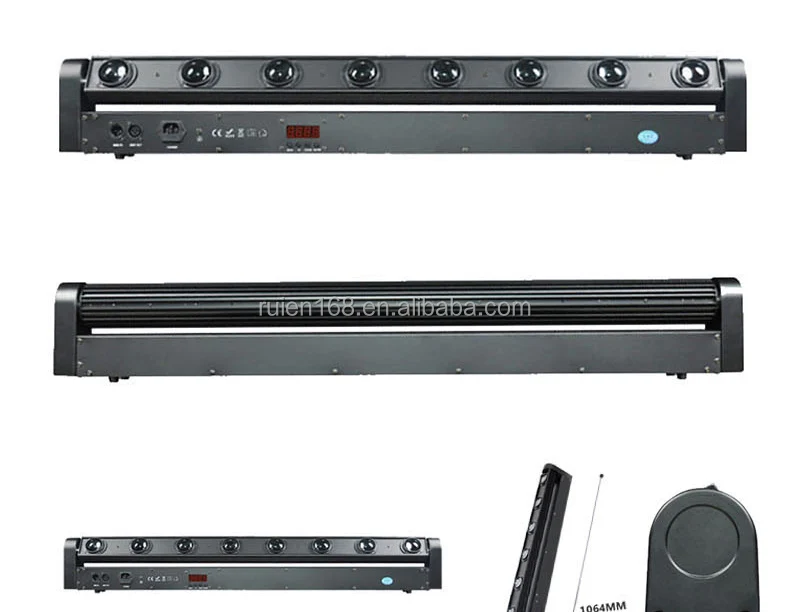 Ruien Stage Bar Rgb 8 Eye Moving Rhythm Laser Shaking Head Line ...