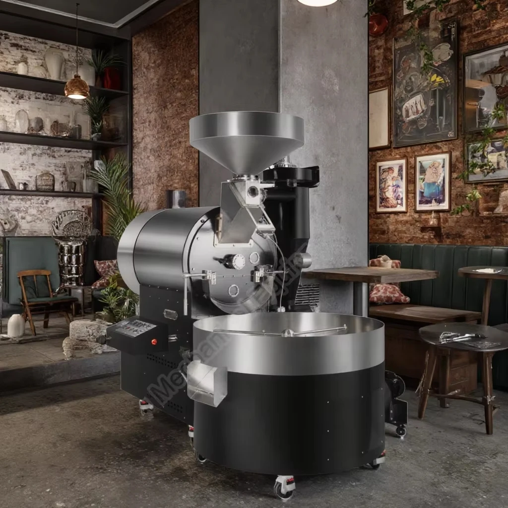 Gas Coffee Roaster double wall coffee roaster coffee Roaster For ...