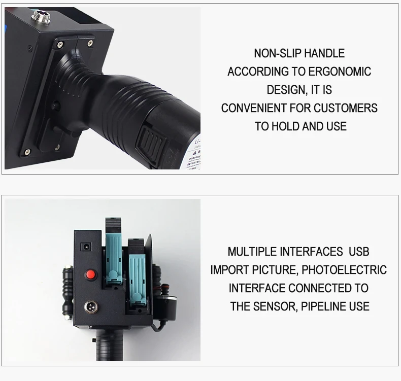 50.8mm Hand Held Inkjet Printer Handheld Printer Portable Inkjet Expiry ...