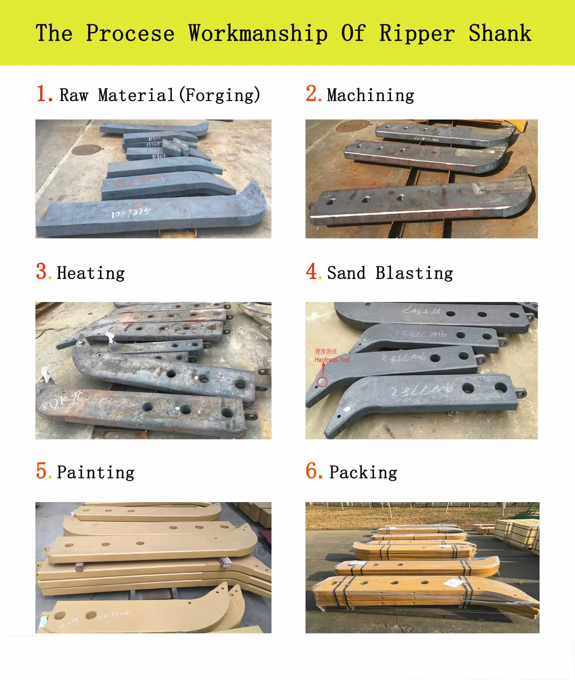 D275/D355 Excavator Ripper Shank 195-79-31141 - Doozer Quality