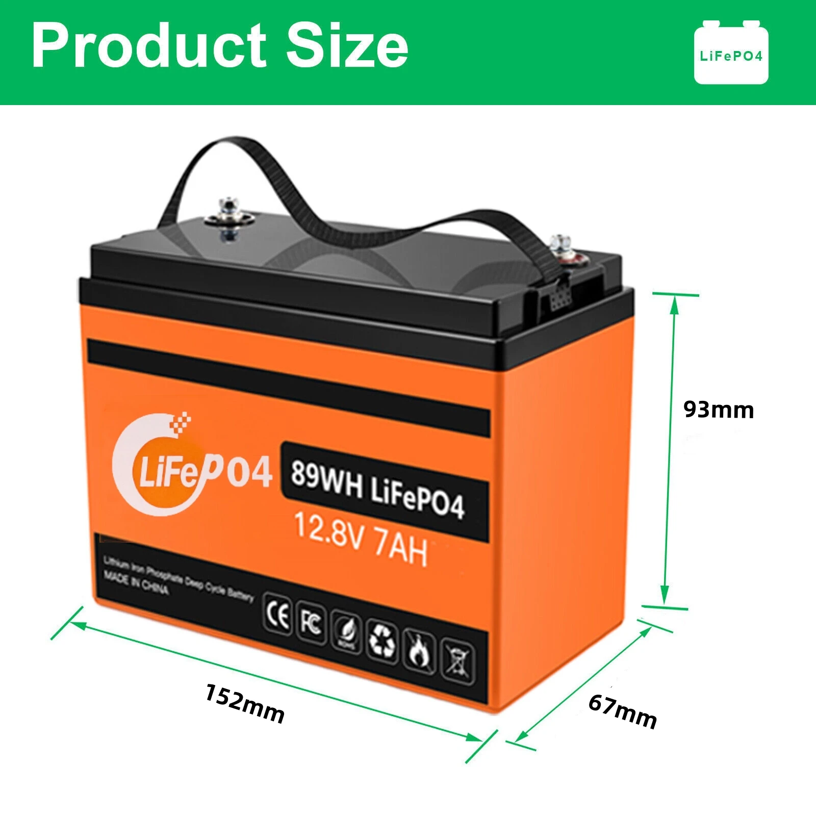 Us / Germany Stock Factory 12v Lithium Battery 12v 60ah 100ah 150ah ...