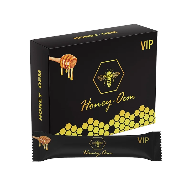 Oem Natural Sweet Royal Honey Premium Pure Bee Jelly Vip Honey - Buy ...