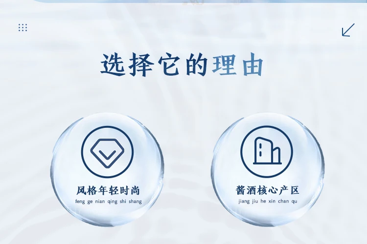 Xijiu Mini Liquor Bottles 50ml 100ml 53%vol Baijiu Glass Bottles Wine ...