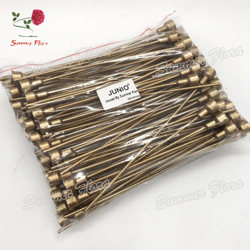 Junio Wholesale Artificial Rose Stem Plastic Rose Stem For Preserved ...