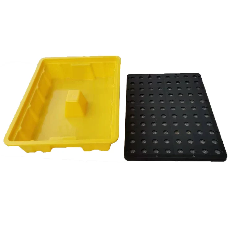 High Density Polyethylene Spill Containment Trays for Labs