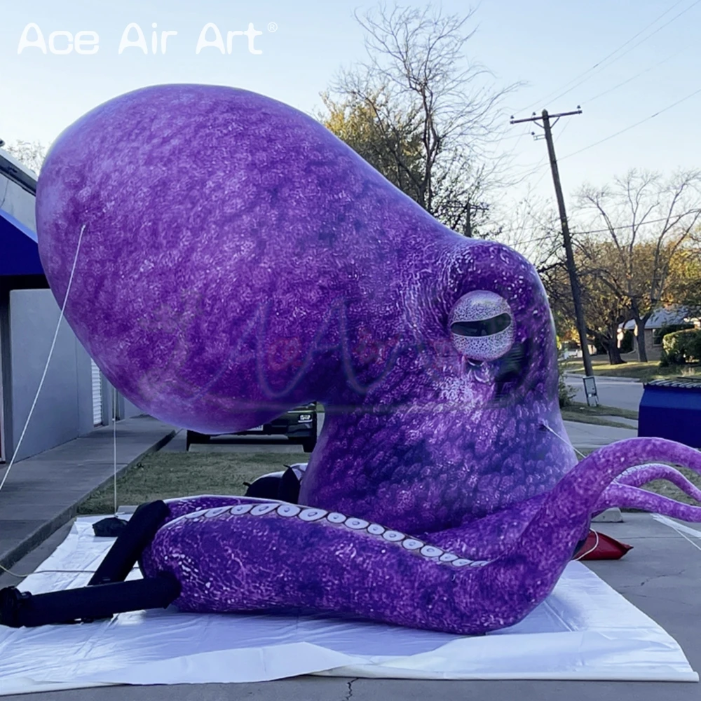Inflatable Giant Octopus Head and Tentacle with Air Blower for ...