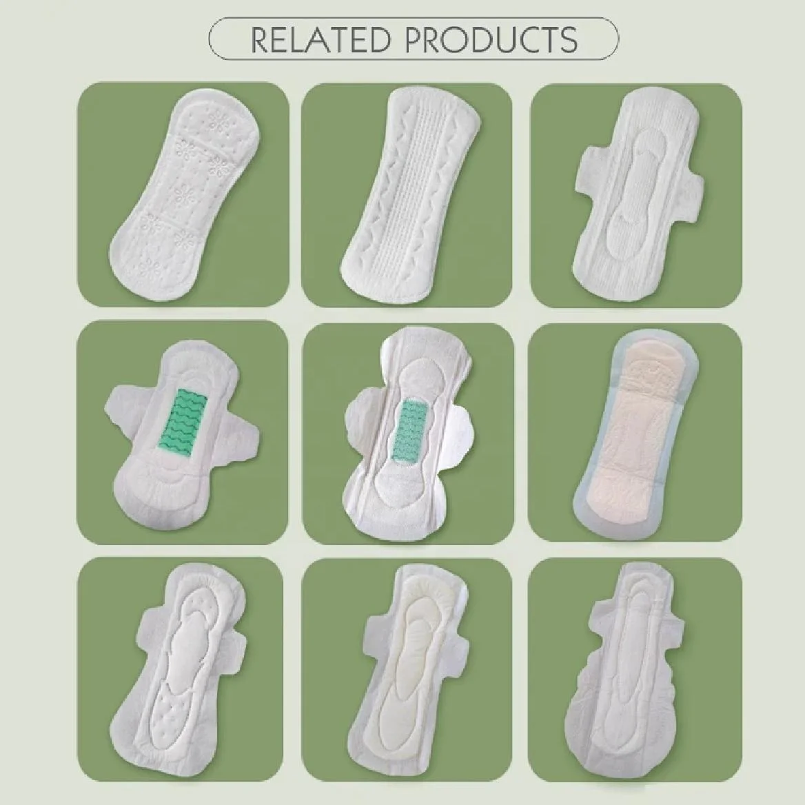 OEM Free Samples Anion Sanitary Pads - Super Absorbent