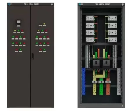 Low Voltage Power Distribution Cabinet Power Exchange Cabinet Panel ...