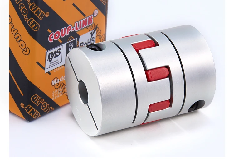 Standard Flexible Jaw Coupling Shaft Coupling for Gear Motor