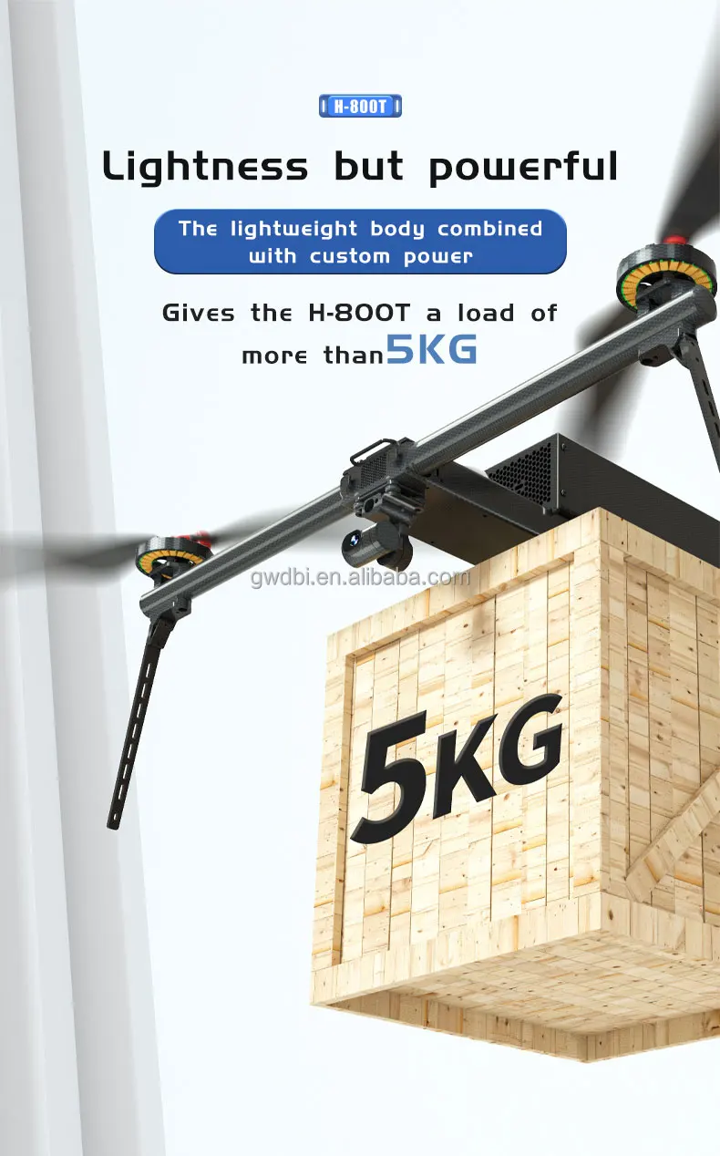 Professional Custom 2kg 5kg Payload Portable Super Far Long Distance ...