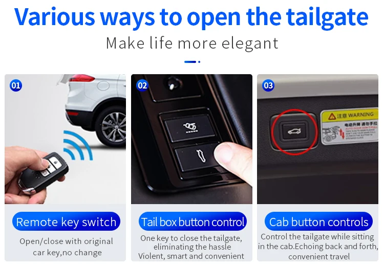 Remote Control Tailgate Lifting System Kit for ford| Alibaba.com