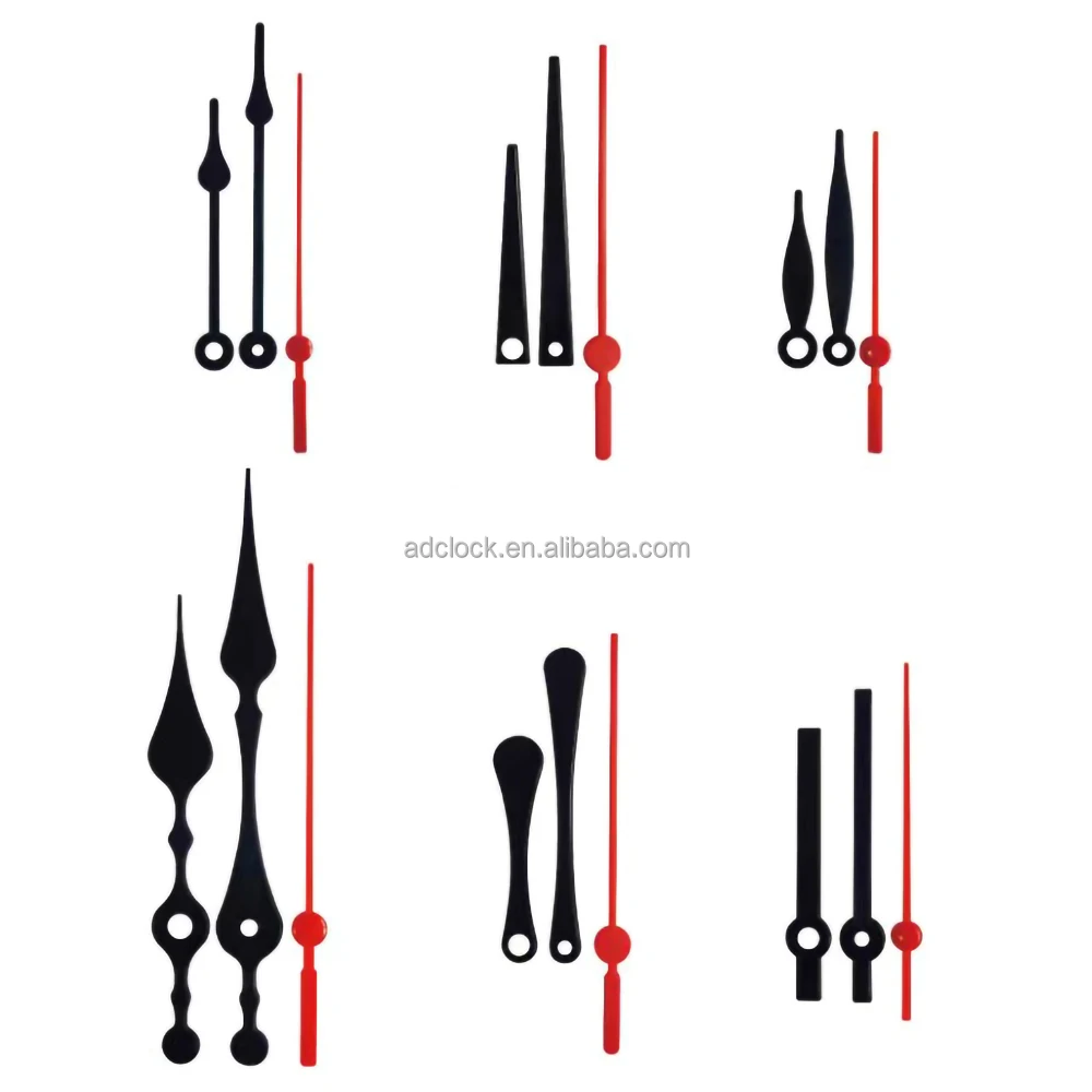 Various Design Plastic Clock Needle Children Educational Clock Kit ...
