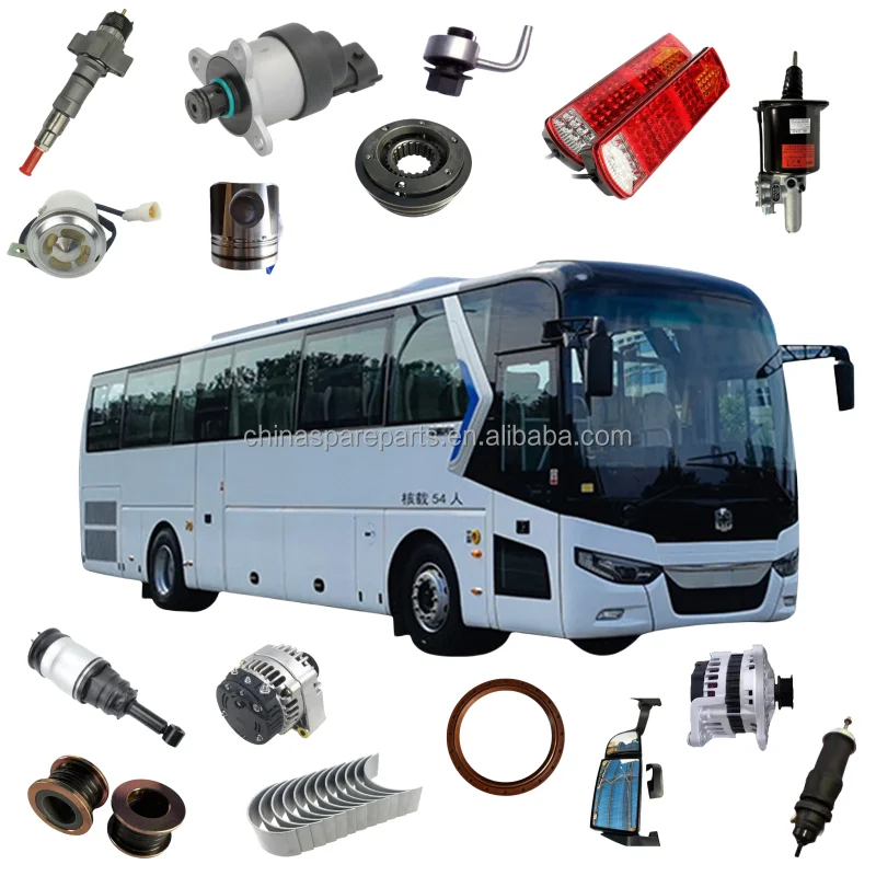 City Bus Parts & Accessories Electric Bus Chassis Brake Pads Zhongtong ...
