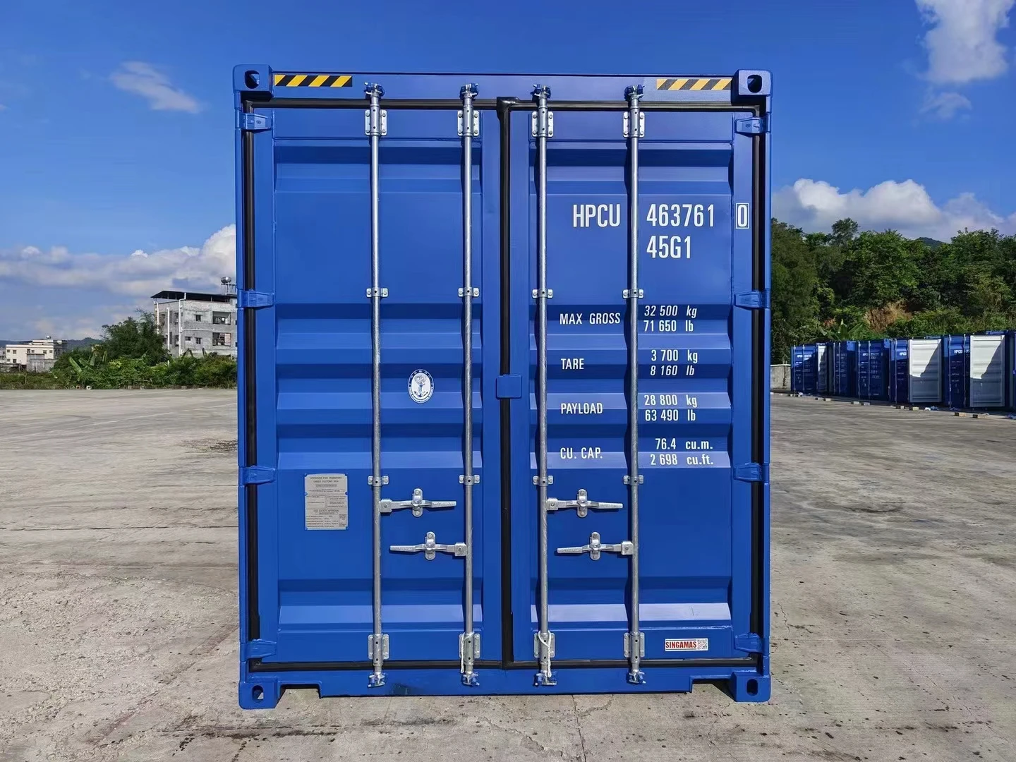 Used Cargo Worthy 40 Ft 40 Foot High Cube 40ft Dry Iso Shipping ...