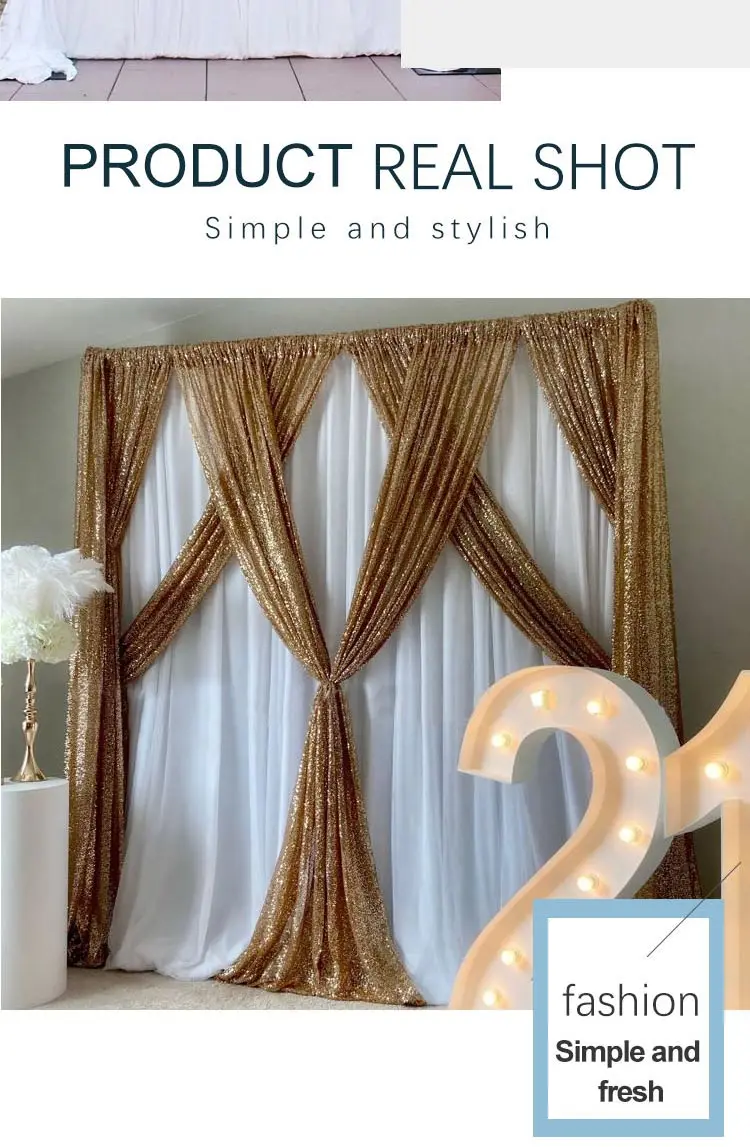 Customize Long Curtain Wedding Backdrop Curtain Decoration for Drape ...